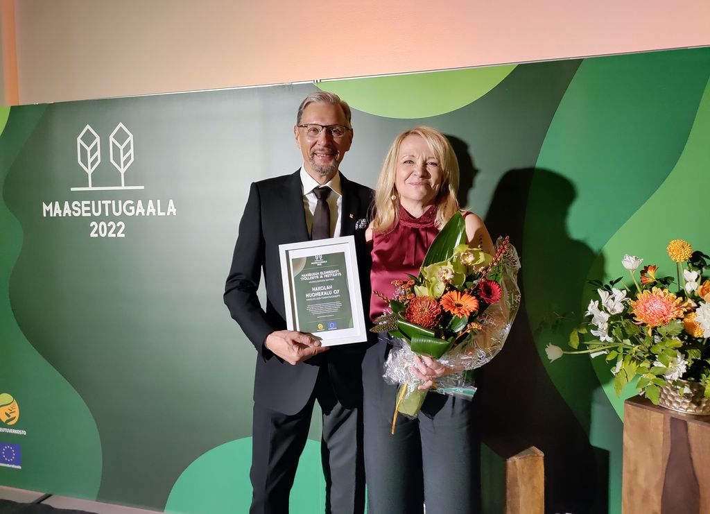 Hakola Huonekalu Oy palkittiin Maaseutugaalassa - Kurikka - lehti
